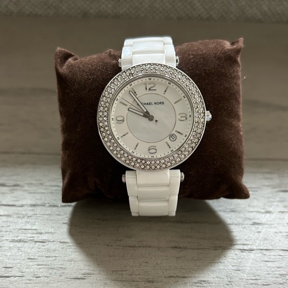 Michael Kors | Accessories | Michael Kors White Watch | Poshmark